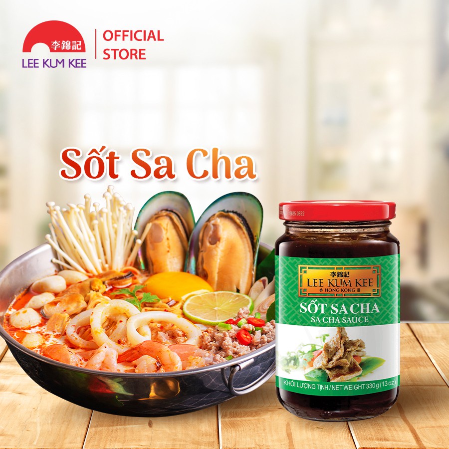 Sốt Sa Chà Lee Kum Kee 198gr/ Lee Kum Kee Sa Cha Sauce/ Sốt Tôm Khô Đậm ...