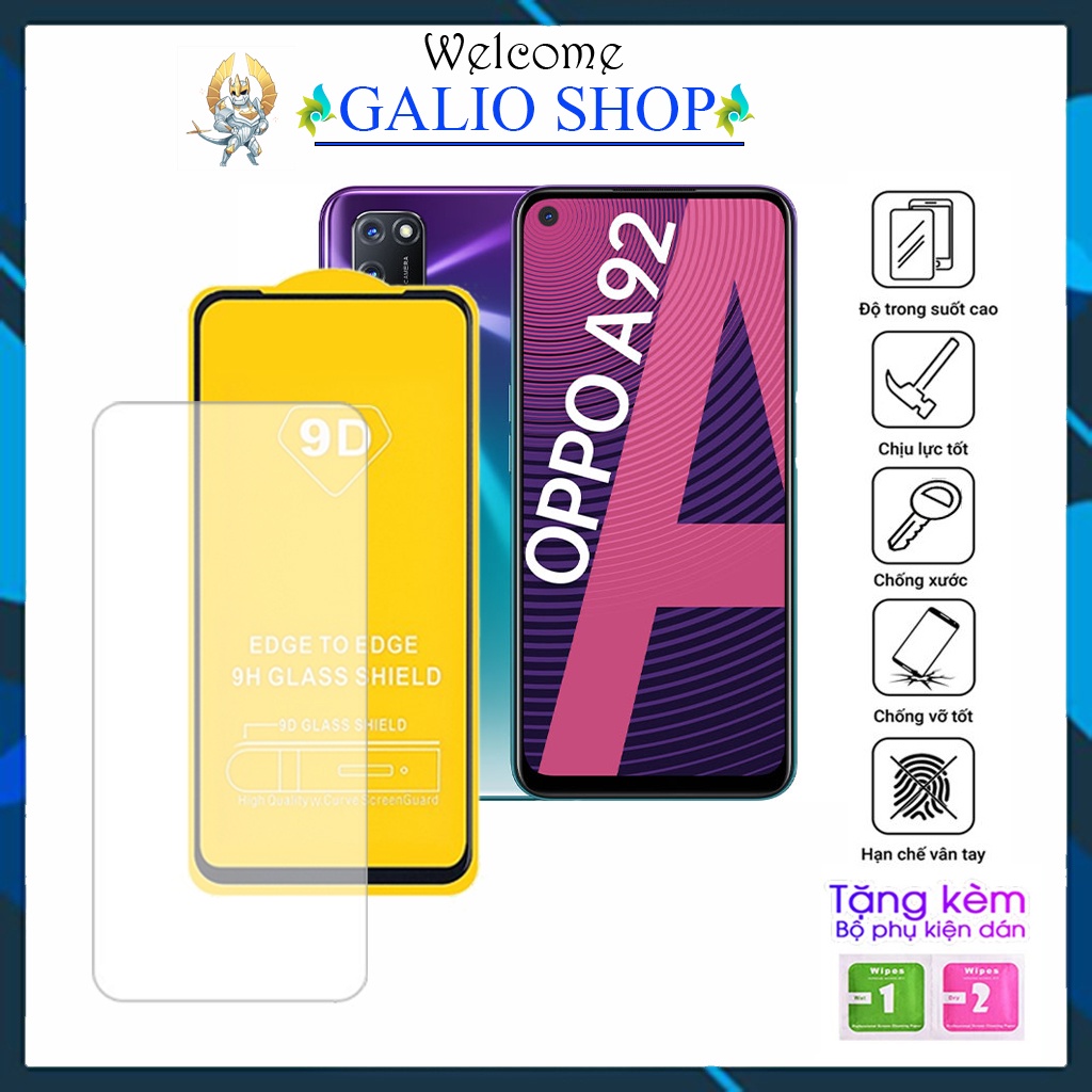 Cường lực Oppo A92 A52 A72 a77 a77s a76 a57 a58 a53 a31 a31 a8 a5 a9 ...