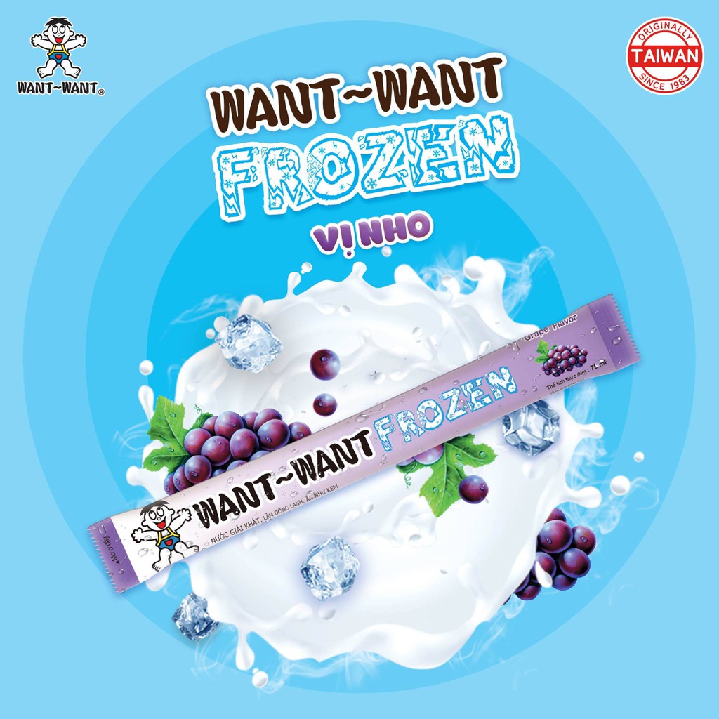 Kem đá Want Want - Bòn bon tuổi thơ | Shopee Việt Nam