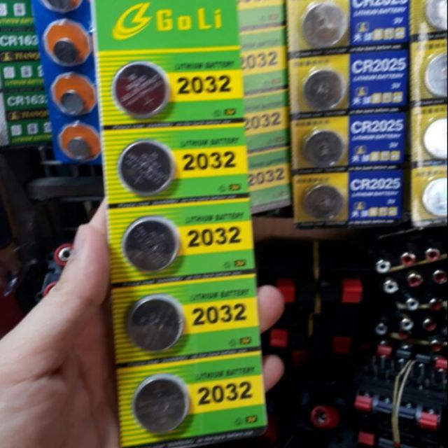 Pin 3v 2032 Goli 1 vỉ 5 viên | Shopee Việt Nam