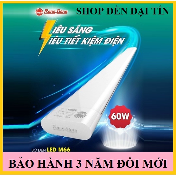 Bộ Đèn Led 1,2m 60W M66 1.2 mét Rạng Đông bảo han hành 3 năm đổi mới | Shopee Việt Nam
