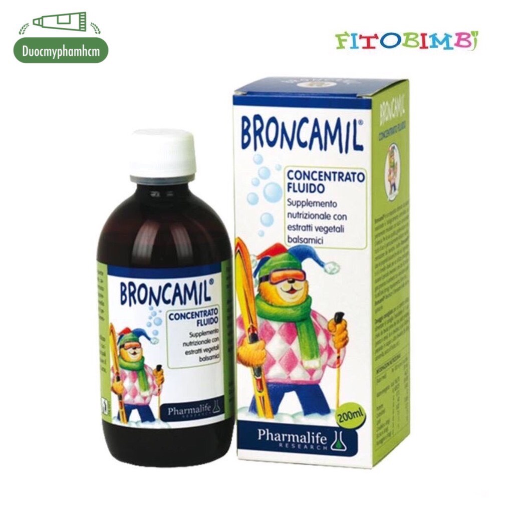 [HCM]Siro Broncamil Bimbi Pharmalife Giảm Ho Giảm Viêm Phế Quản Chai ...