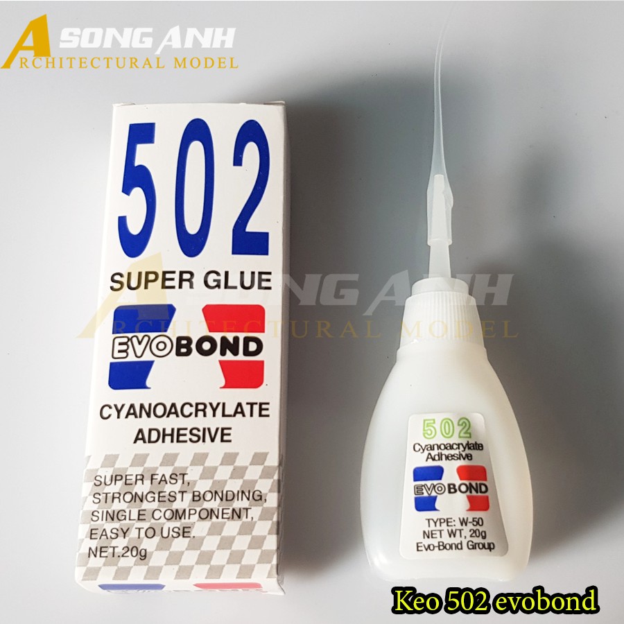 Keo 502 Evobond | Keo dán sắt cực chắc và nhanh khô | Chai 20g giá rẻ vô cực | Shopee Việt Nam