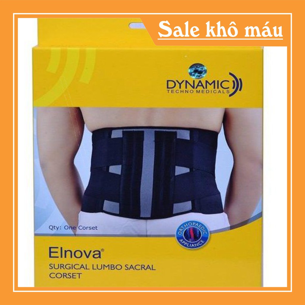 (có sẵn) (inbox nhận mã giảm giá) Đai lưng cột sống, thoát vị đĩa đệm ELNOVA - DYNAMIC(ẤN Độ ...
