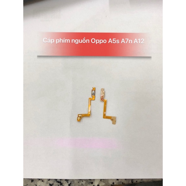Cáp nguồn, cáp volume Oppo A5S, Oppo A7N, Oppo A12 zin new | Shopee ...