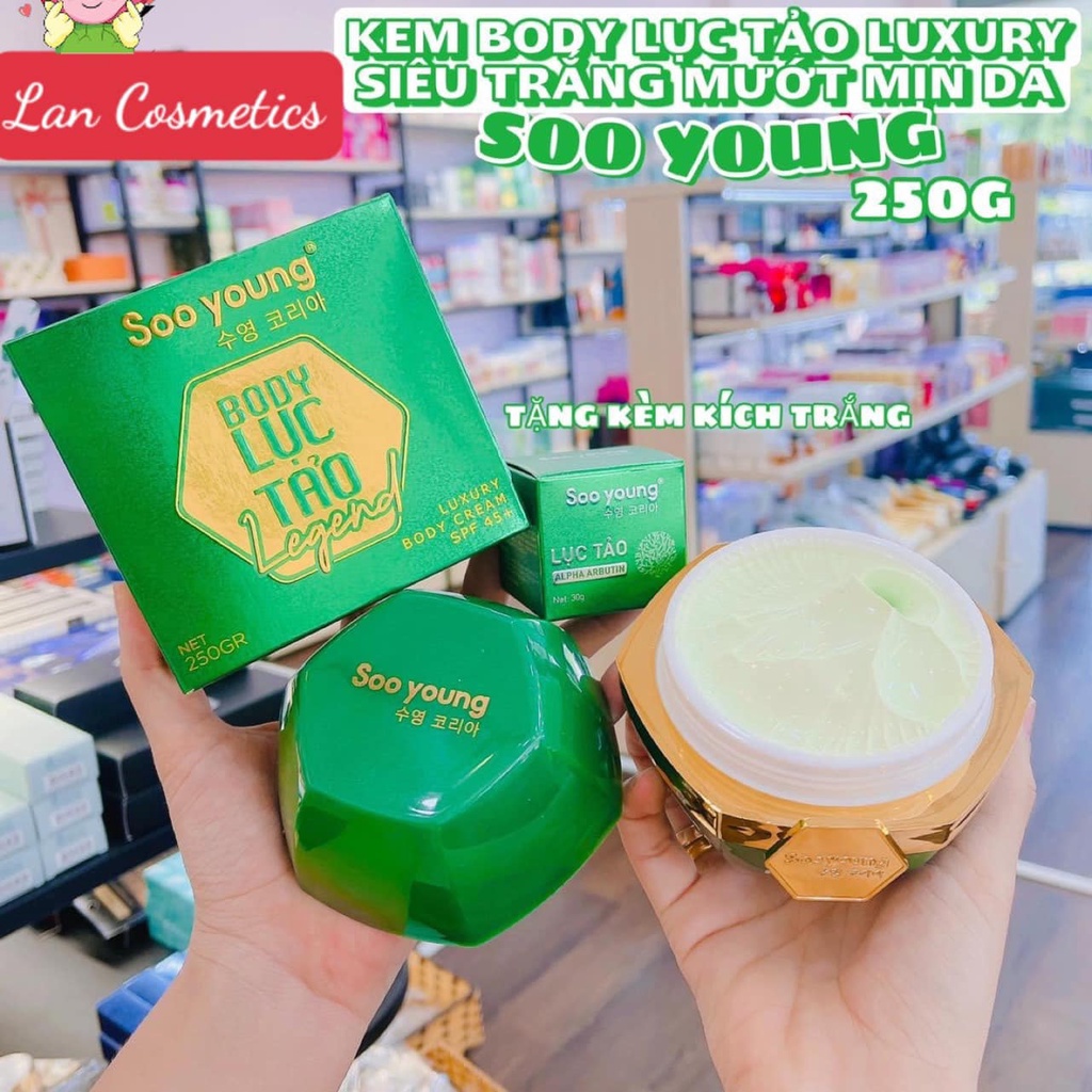 Kem body lục tảo SOO YOUNG Luxury Body Cream 250g | Shopee Việt Nam