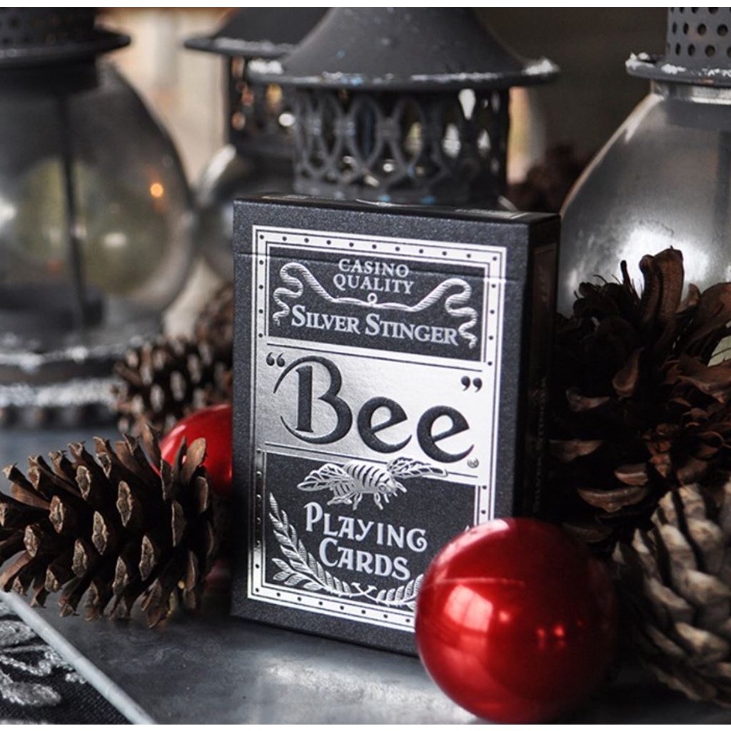 Bộ bài tây Bee Silver Stinger Playing Cards [ HÀNG MỸ ] | Shopee Việt Nam