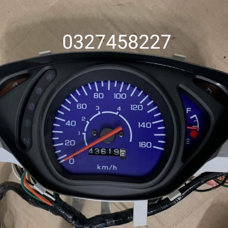 Cụm đồng hồ công tơ mét xe Future 1 nền tím zin tháo xe mới | Shopee ...