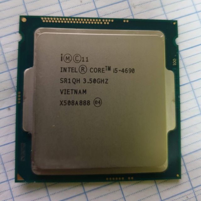 CPU Intel Core i5 4690 trùm cuối thế hệ 4 socket 1150. Hàng 2nd ...