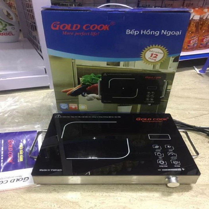 BẾP HỒNG NGOẠI GOLD COOK | Shopee Việt Nam