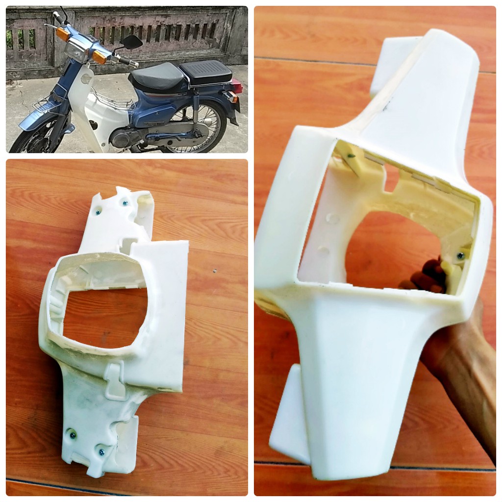 trọn bộ nhựa phần đầu xe honda cup 82 | Shopee Việt Nam