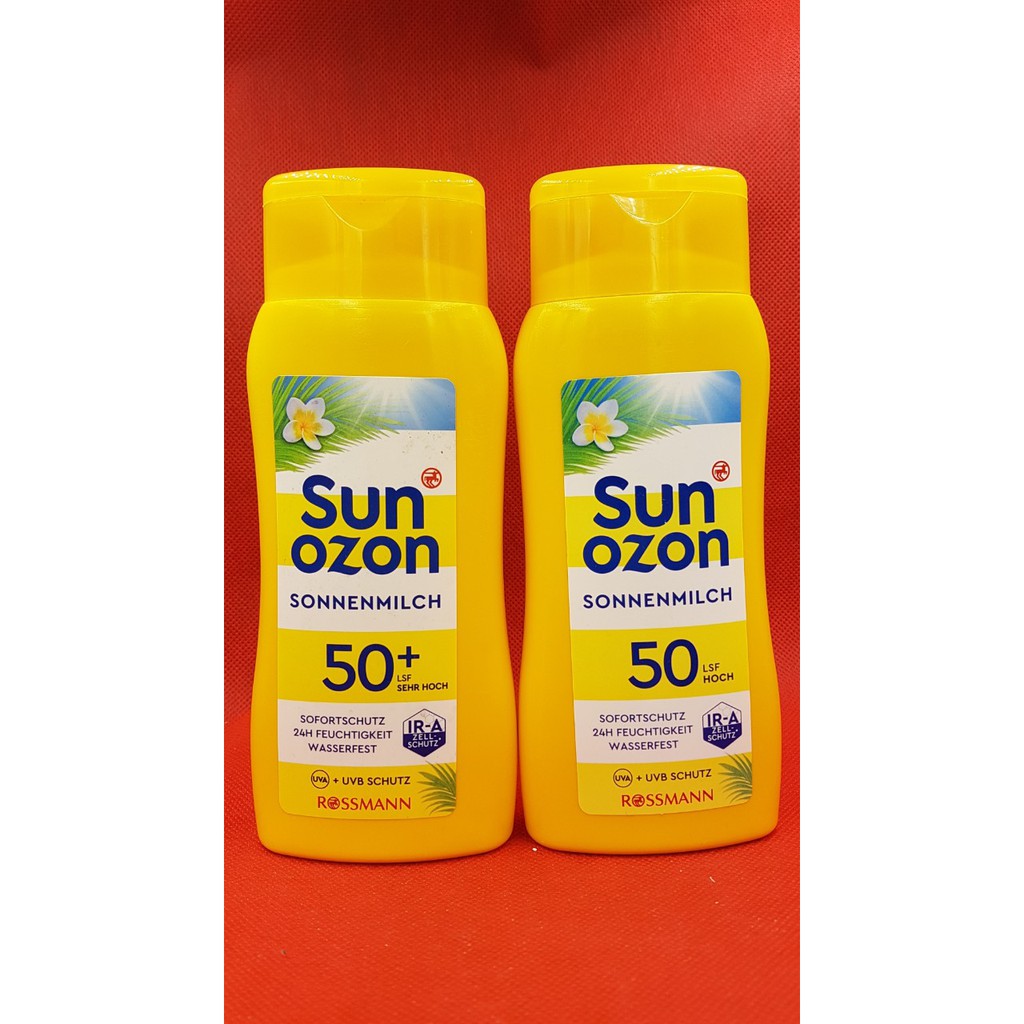 Kem Chống Nắng Sun Ozon Sonnenmilch 50 HOCH | Shopee Việt Nam