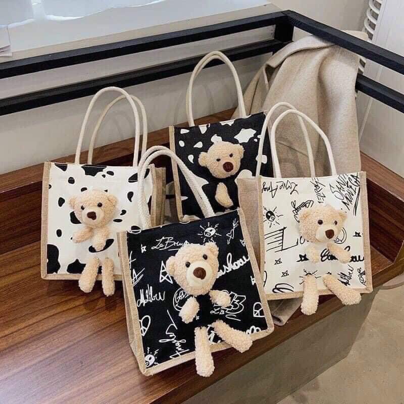 TÚI CÓI KÈM GẤU TEDDY | Shopee Việt Nam