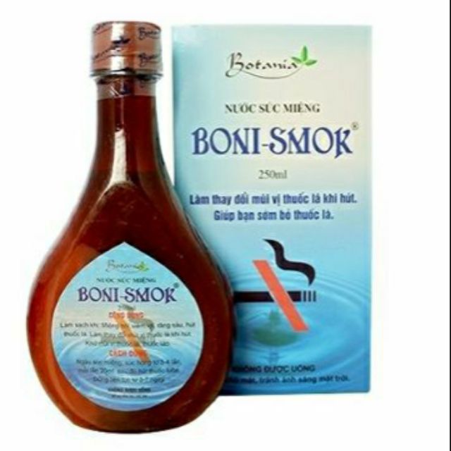 Nước súc miệng cai thuốc lá BONI-SMOK | Shopee Việt Nam