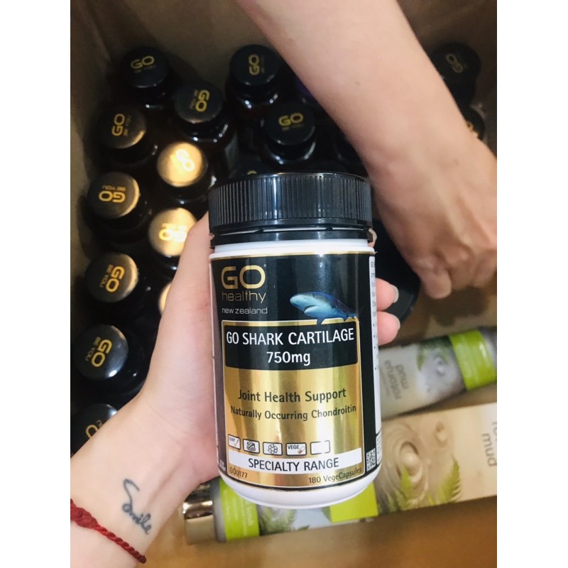 Go Healthy - GO Shark Cartilage 750mg 180 viên | Shopee Việt Nam