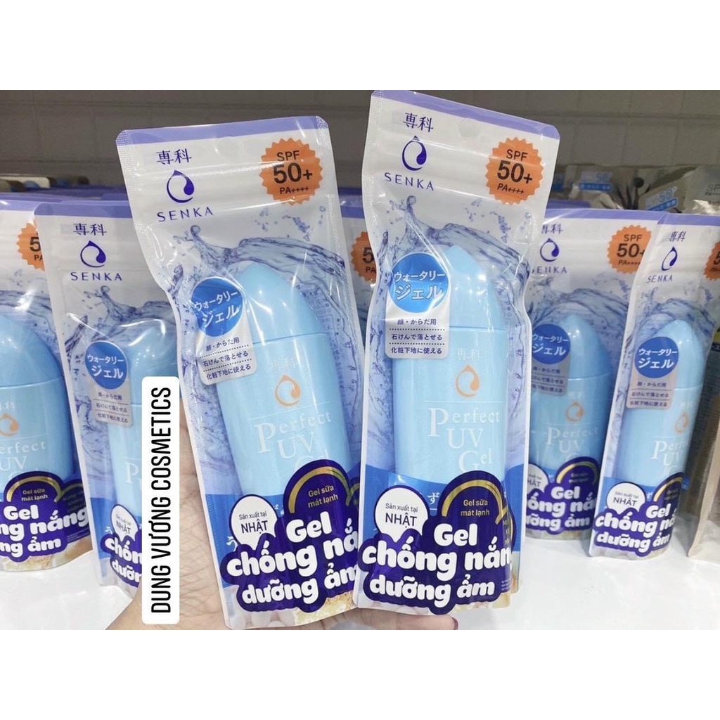 GEL SỮA CHỐNG NẮNG SENKA PERFECT UV GEL 80ml | Shopee Việt Nam