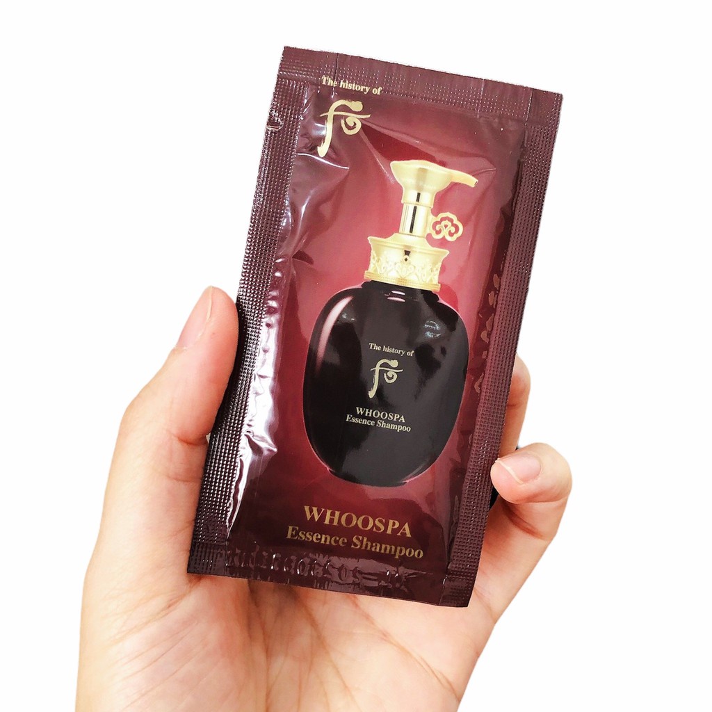 (Date 2026)1 gói dầu gội tinh chất đông y Whoo Spa Essence Shampoo ...