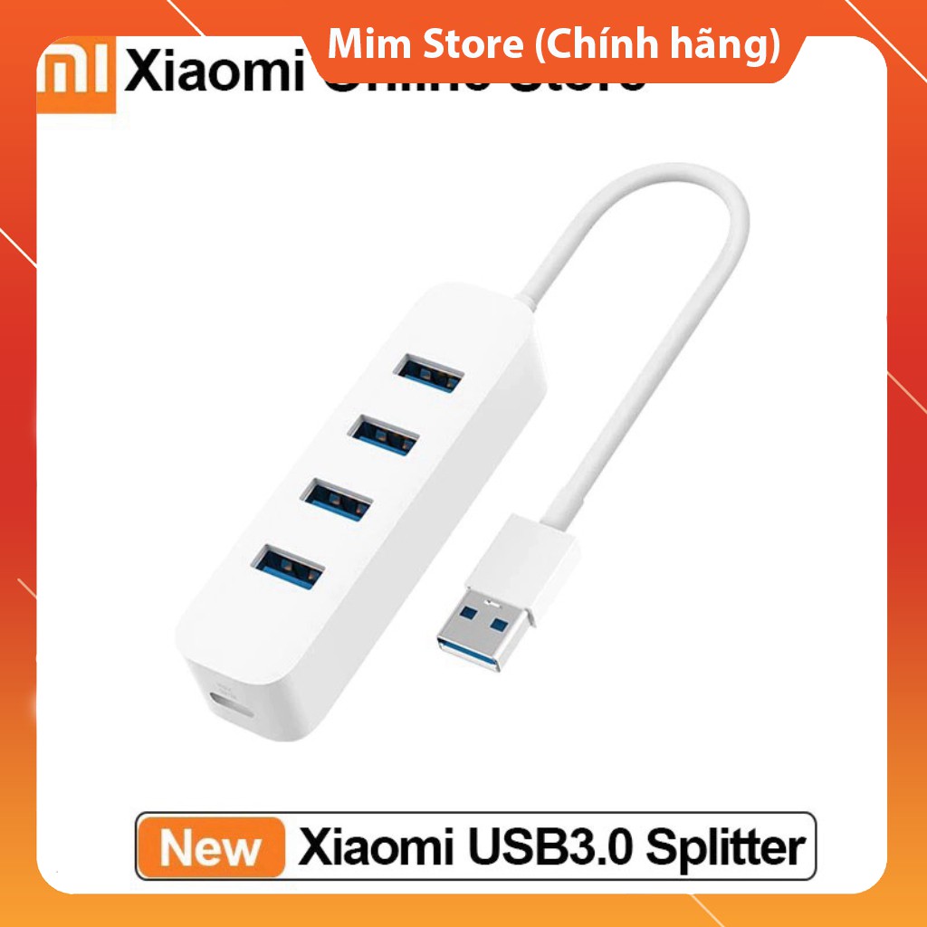Bộ chia Hub Mijia USB 3.0 - 4 USB & 1 typeC | Shopee Việt Nam