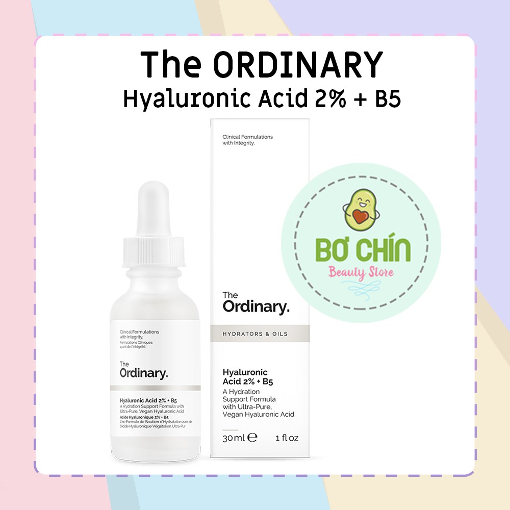 The Ordinary Hyaluronic Acid 2% + B5 Serum - Serum cấp ẩm Phục Hồi HA ...