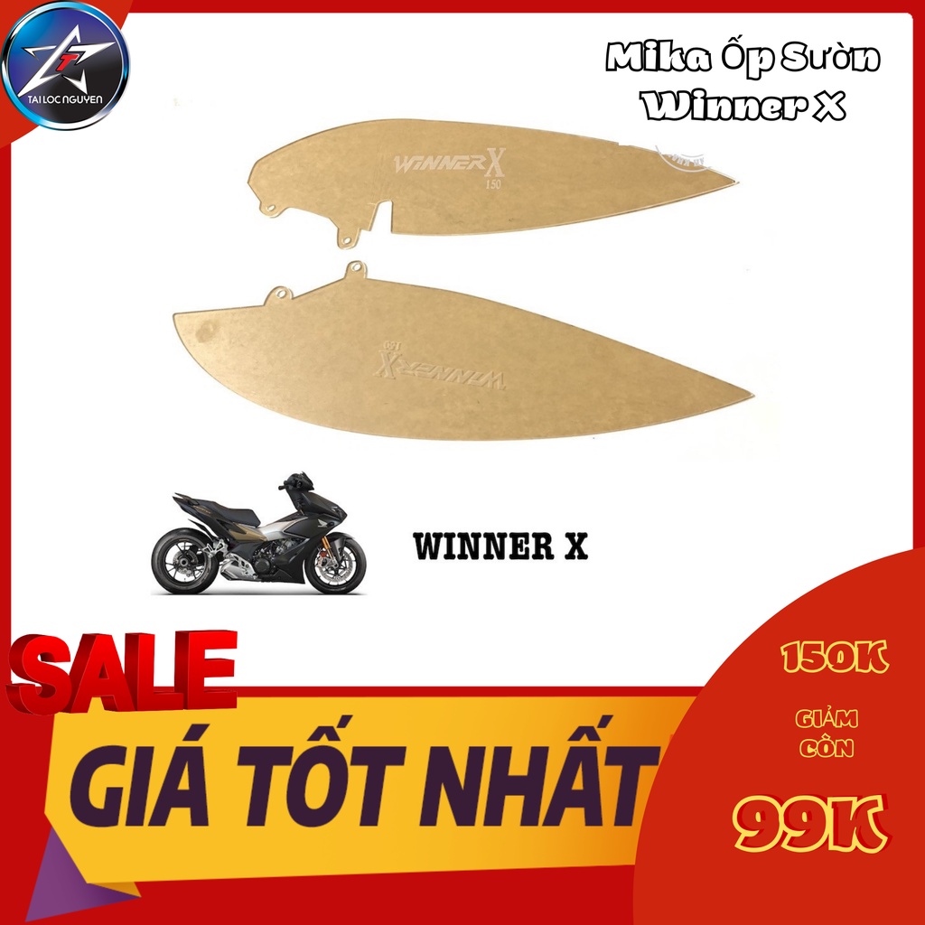 MIKA ỐP HÔNG/SƯỜN TRONG SUỐT CHO EXCITER/WINNER/WINNER X VÀ SATRIA ...