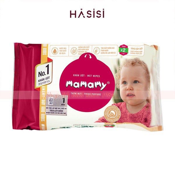 Khăn giấy Ướt Hồng MAMAMY - Wet Wipes | Shopee Việt Nam