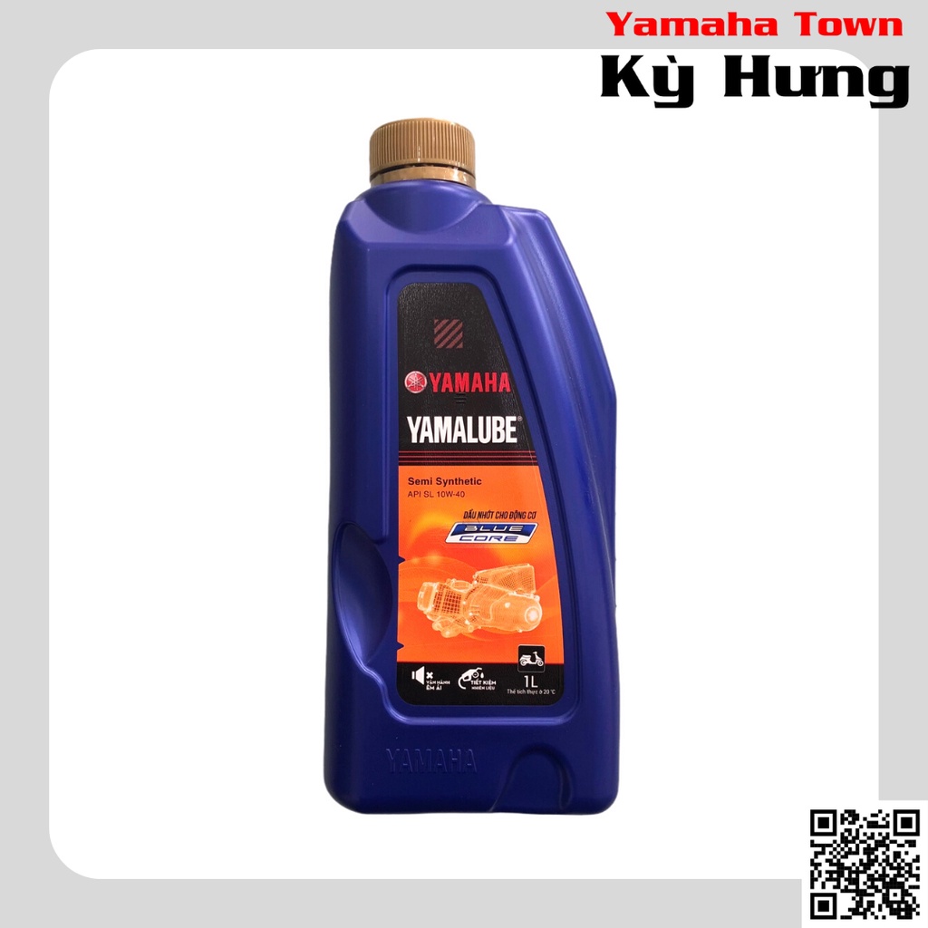Nhớt máy Yamalube 1L dành cho xe tay ga động cơ Bluecore | Chính hãng ...