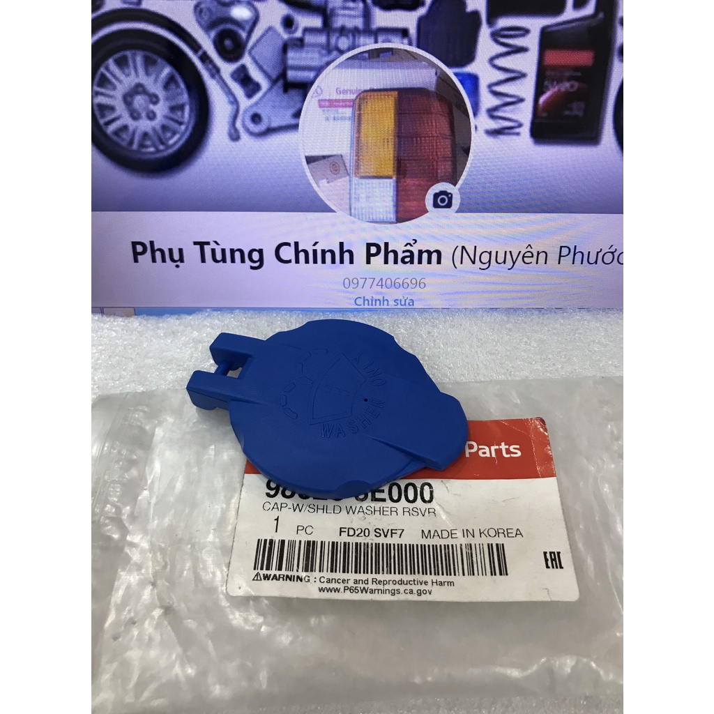 Nắp bình nước rửa kính KIA CARNIVAL 2005 - 2008/ K2700/ SORENTO ...