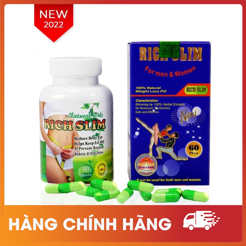 Giới thiệu về thuốc giảm cân rich slim usa chính hãng và tác dụng của nó