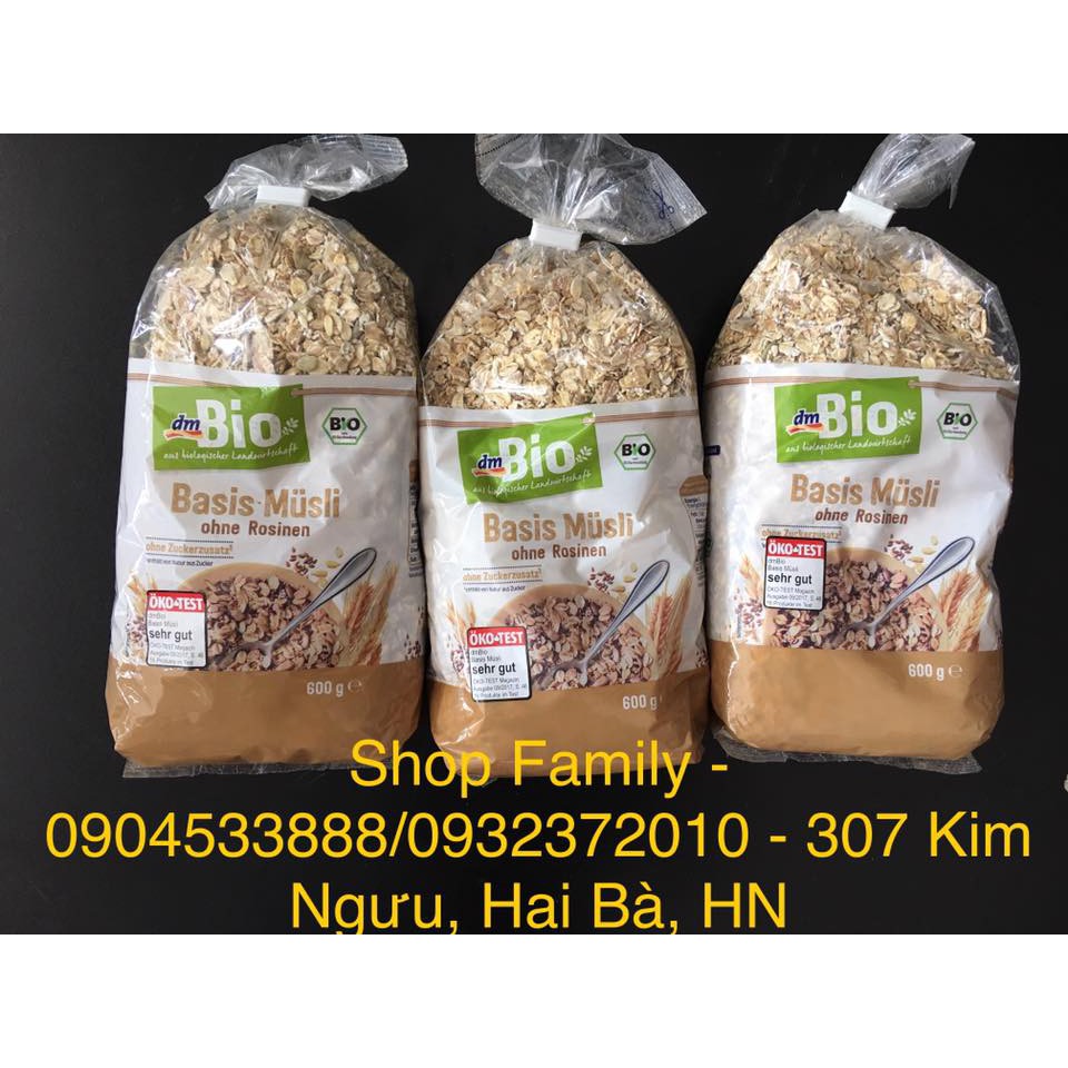 Yến mạch Bio Basis Musli Đức | Shopee Việt Nam