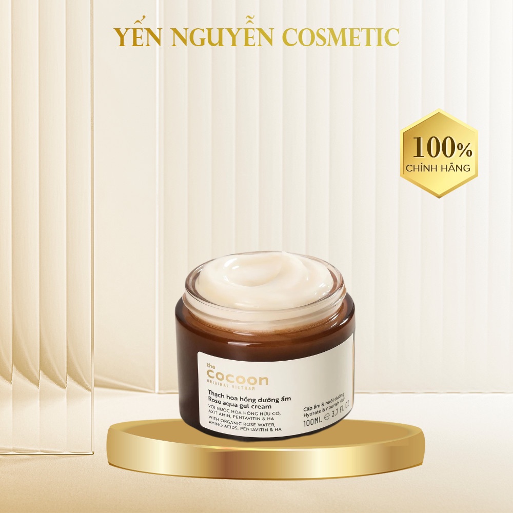 Thạch hoa hồng dưỡng ẩm The Cocoon | Shopee Việt Nam