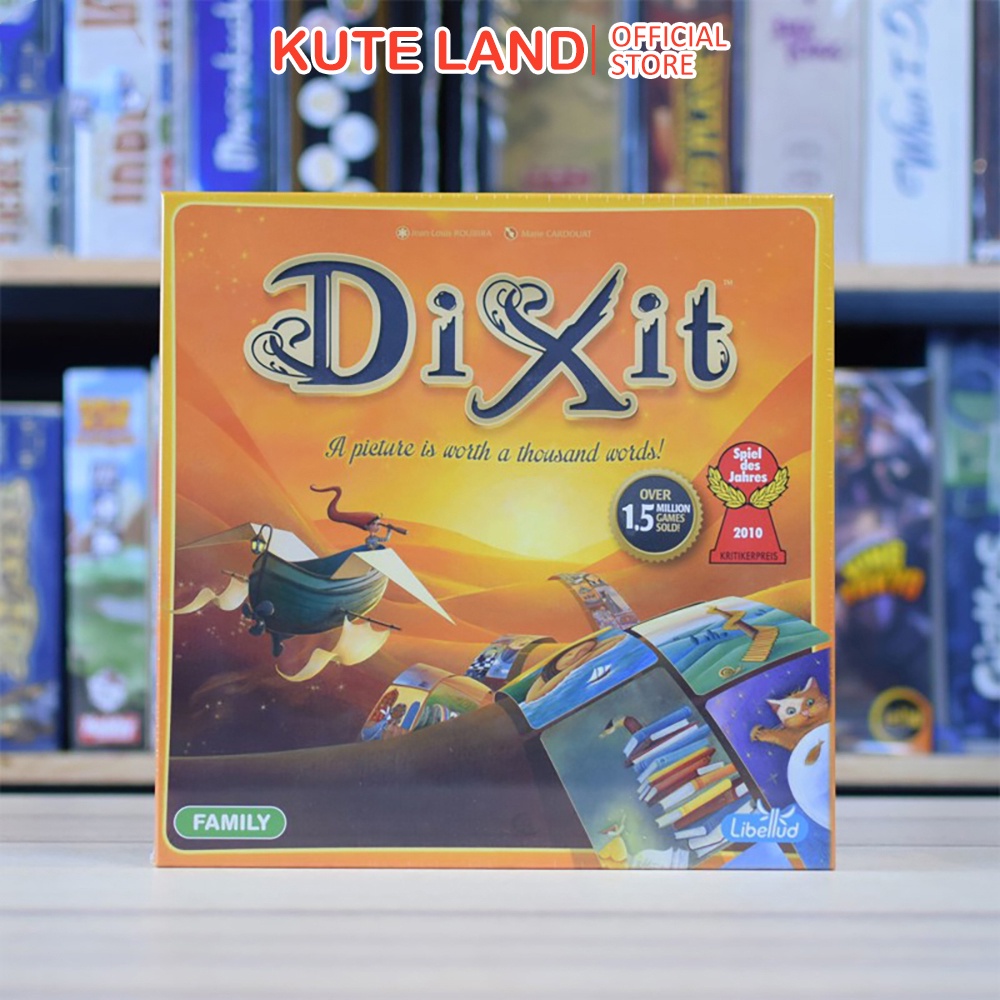 Asmodee Dixit Board Game Trò Chơi Thẻ Bài Asmodee Dixit Thú Vị BG29 | Shopee Việt Nam