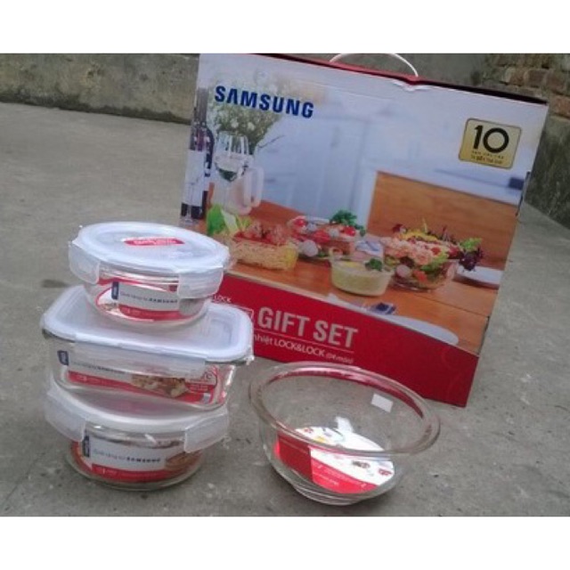 Bộ gồm 4 món lock&lock | Shopee Việt Nam