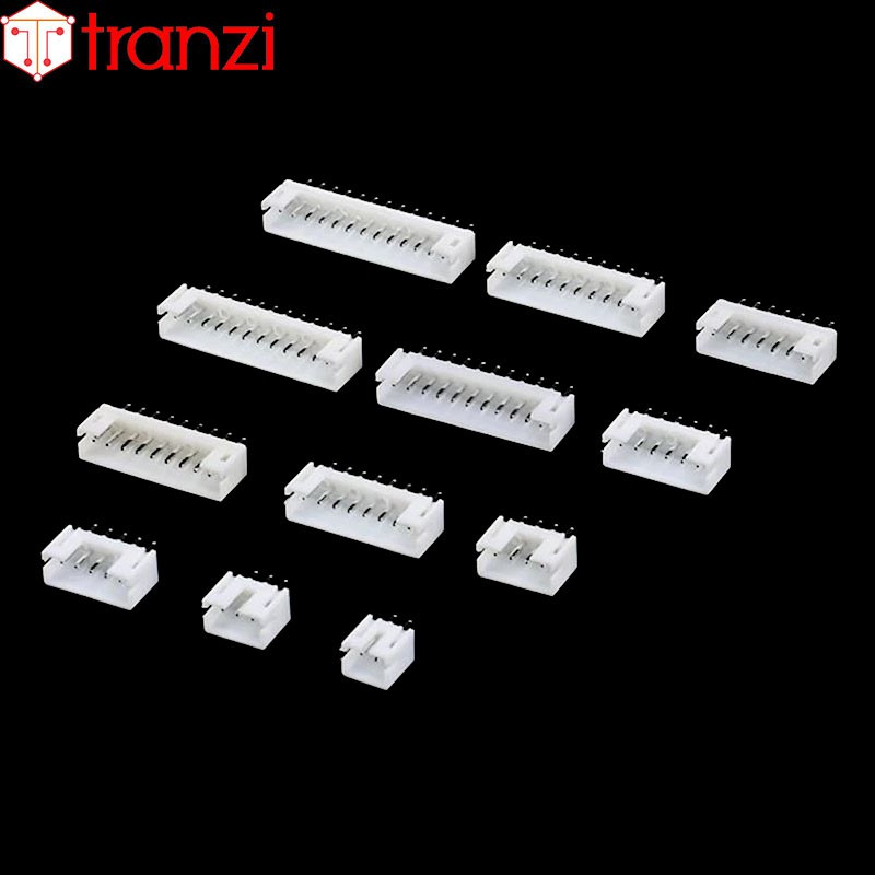 Giắc cắm header 2.0mm PH2.0 2P 3P 4P 5P 6P 7P 8P 9P 10P 11P 12P chân cắm thẳng trắng | Shopee ...