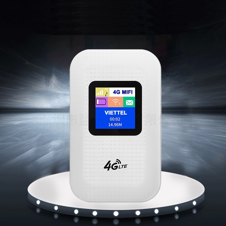 Bộ phát Wifi MiFi7 4G tích hợp pin dự phòng 2400mAh BẢO HÀNH 12 THÁNG ...