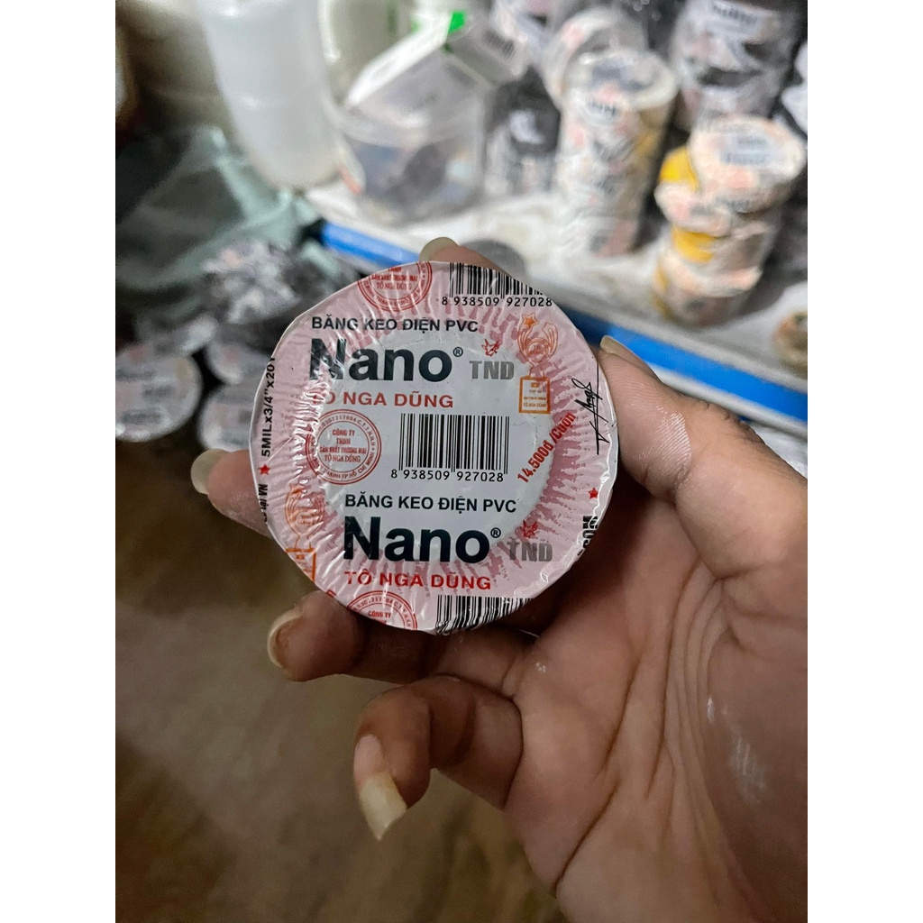 Băng keo điện nano Tô Nga Dũng,đủ 4 màu-Hàng chính hãng Tô Nga Dũng | Shopee Việt Nam