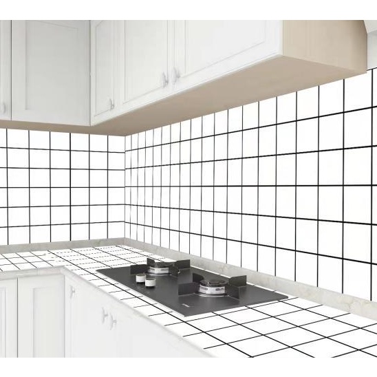 Decal dán bếp tráng nhôm cách nhiệt - Kẻ caro | Shopee Việt Nam