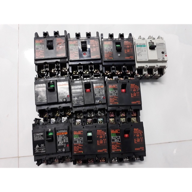 Aptomat (CB) Nhật 30A 3Pha hàng Nhật bãi | Shopee Việt Nam