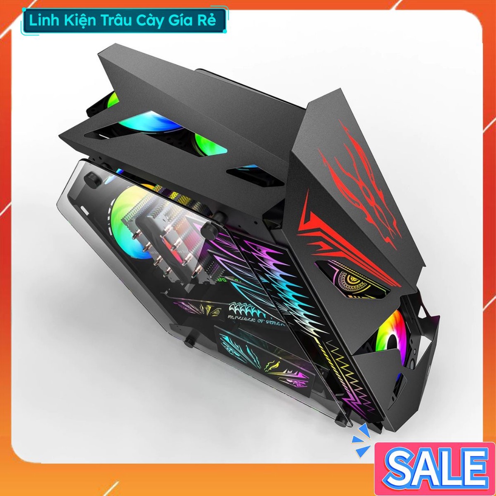 [CẮT LỖ] Vỏ Case GAME VSP E-ROG ES3 GAMING BLACKM-atx Vỏ Case máy tính độc lạ CasE ĐẸP | Shopee ...