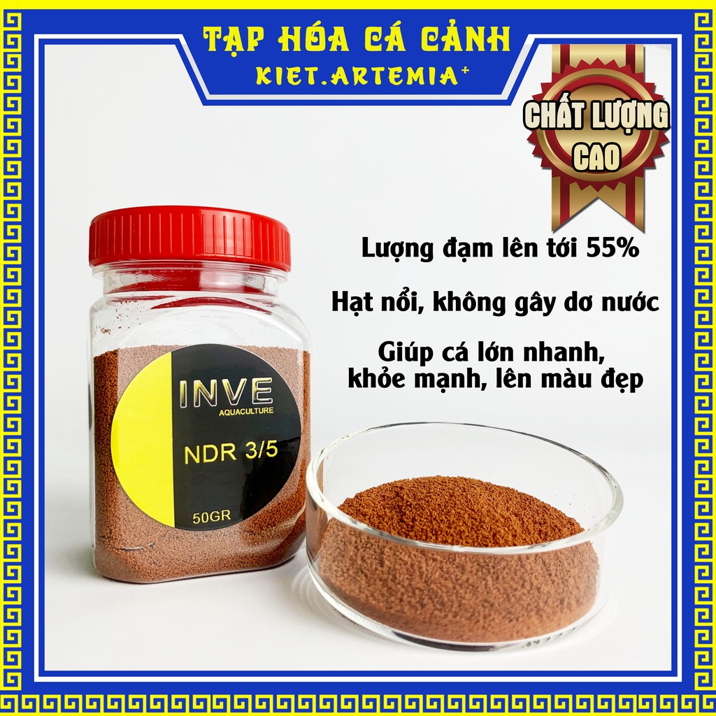 Cám Thái Inve 3/5, thức ăn dinh dưỡng cho cá cảnh | Shopee Việt Nam