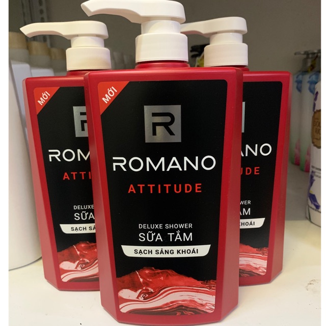 Sữa Tắm Romano Attitude 650 ml ( mầu đỏ ) | Shopee Việt Nam