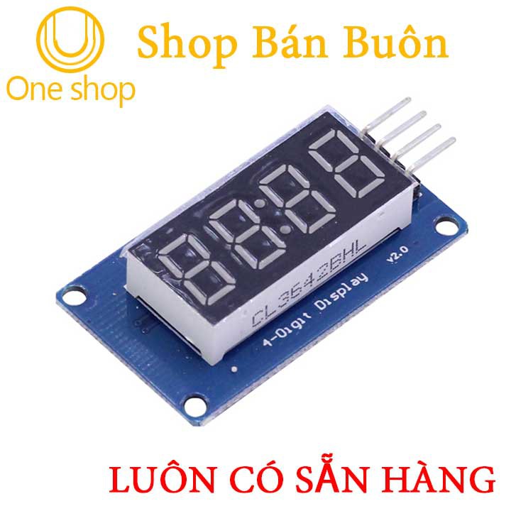 Module LED 7 Thanh 4 Số TM1637 | Shopee Việt Nam