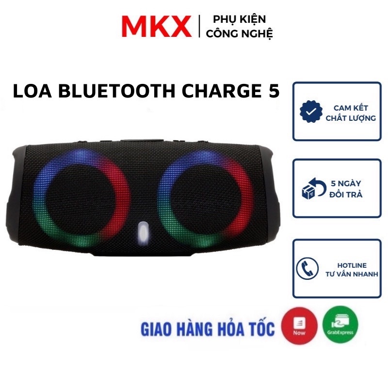 Loa bluetooth jpl charge 5 không dây mini âm thanh lớn bass khỏe pin ...