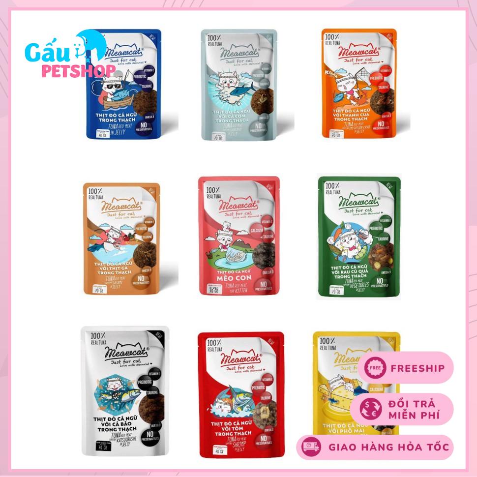 Thùng 48 gói Pate MeowCat cho mèo gói 70g | Shopee Việt Nam