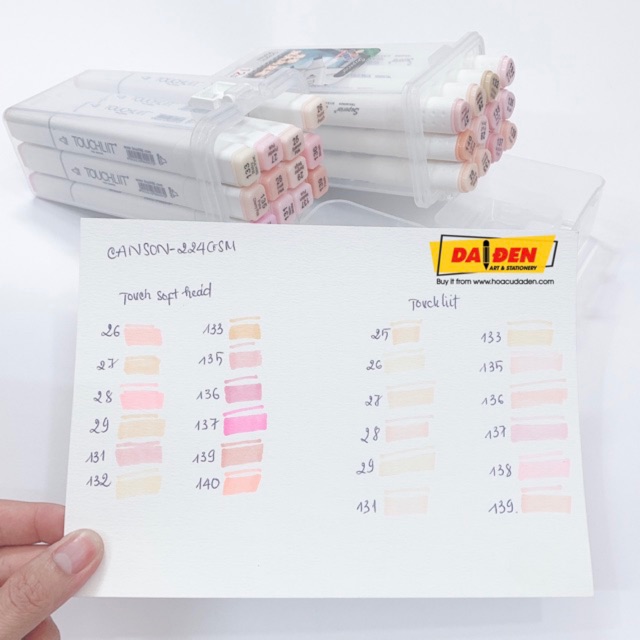 [DA ĐEN] Màu Touch Soft Head ( Bán Lẻ ) | Shopee Việt Nam