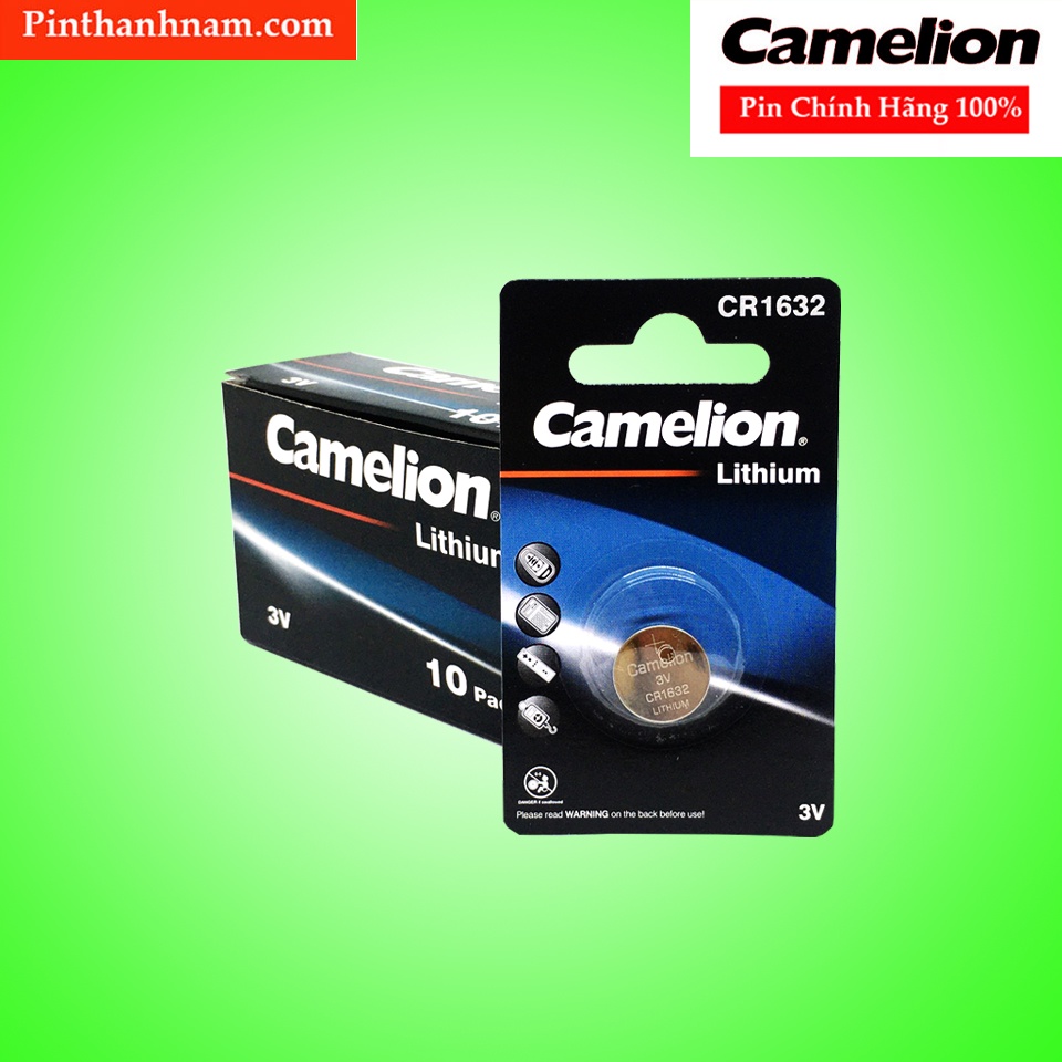 Pin CR1632 Camelion Vỉ 1 viên Cao Cấp 3V Thay Cảm Biến Ap Suất Lốp | Shopee Việt Nam