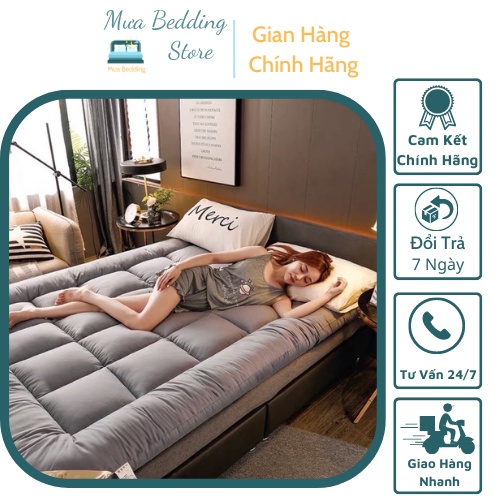 NỆM TRẢI SÀN, ĐỆM, TOPPER 1 Màu, loại dầy 8cm trải giường sàn thiết kế ...