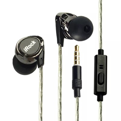 Tai nghe iRock - Hi-Res Earphone Wired In-Ear with mic Metal Housing ...