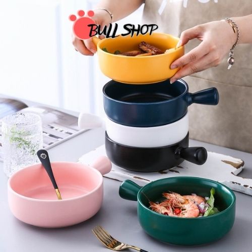 Bát Sứ Có Tay Cầm - Thố Sứ Cao Cấp Đường Kính 15cm Hàng Loại 1 Dùng ...