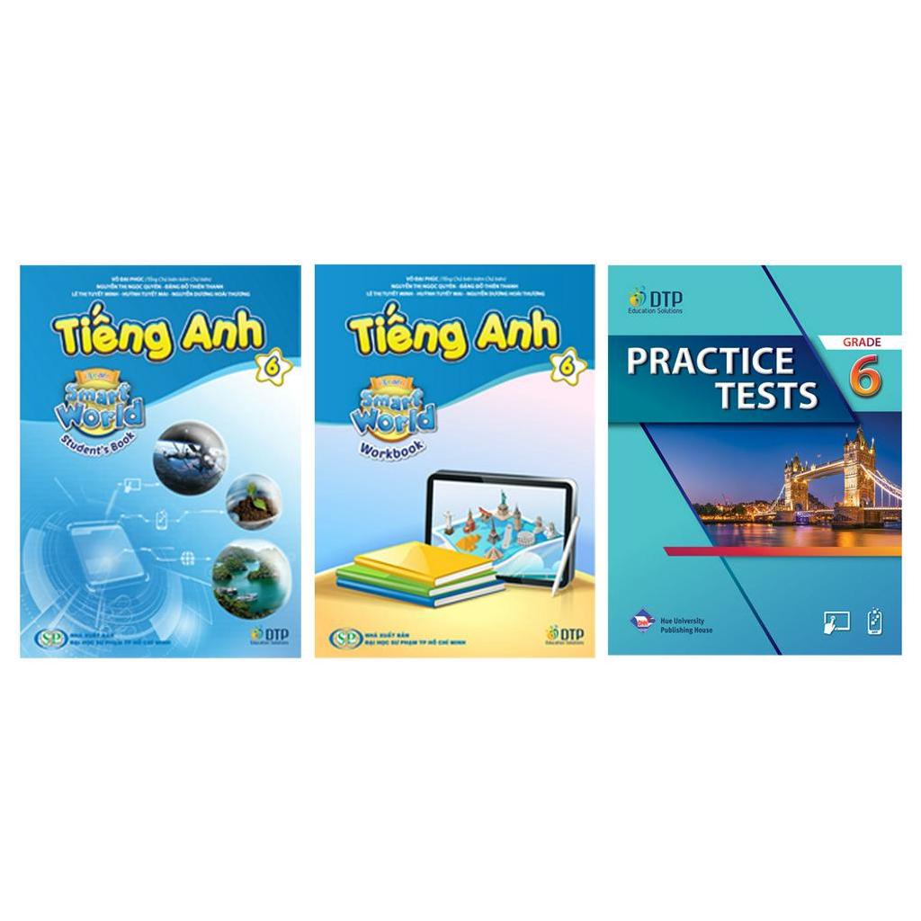 Sách - DTPbooks - Tiếng Anh 6 i-Learn Smart World pack 2 (Student's Book, Workbook, Practice ...