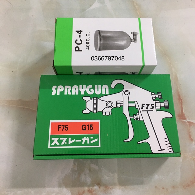 Súng phun sơn F75 WUFA lỗ phun 1.5mm | Shopee Việt Nam